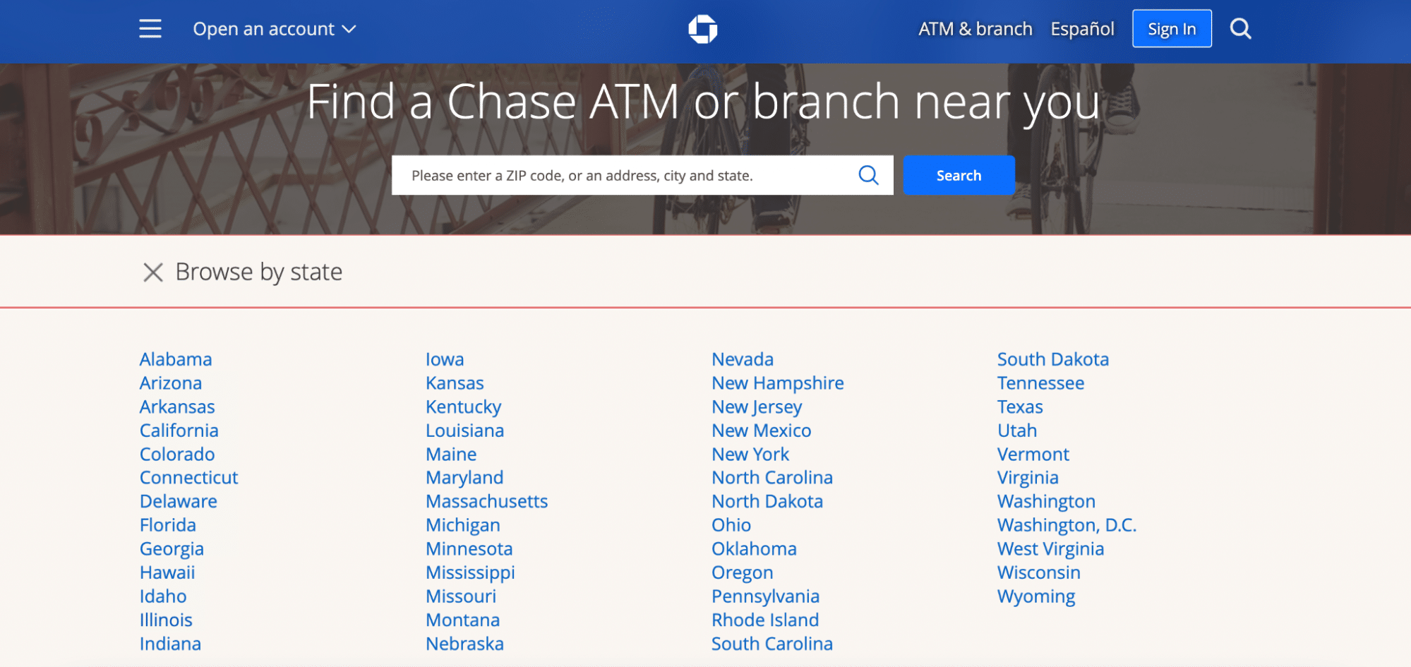 Chase Bank Near Me: Branch and ATM Locator (2024)